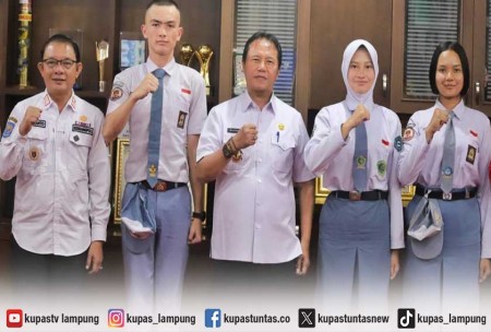 Kupas Tuntas - Keren! Tiga Pelajar Wakili Lampung Barat Jadi Anggota Paskibraka Provinsi