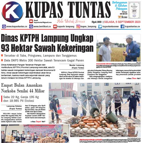 Kupas Tuntas - Surat Kabar Harian Kupas Tuntas Edisi Selasa, 05 September 2023
