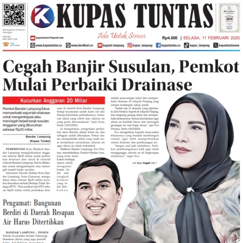 Kupas Tuntas - Surat Kabar Harian Kupas Tuntas Edisi Selasa, 11 Februari 2025