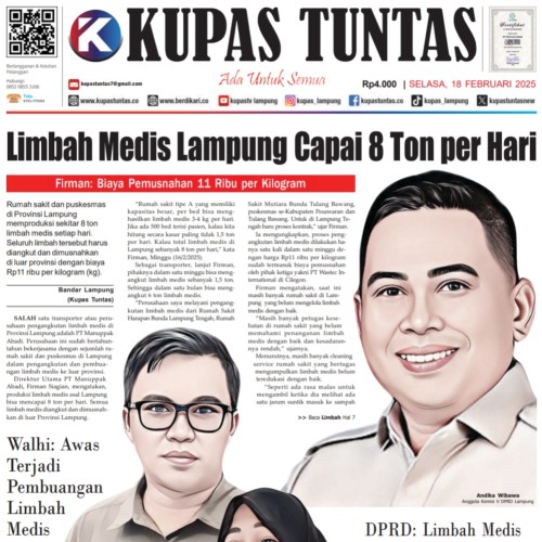 Kupas Tuntas - Surat Kabar Harian Kupas Tuntas Edisi Selasa, 18 Februari 2025