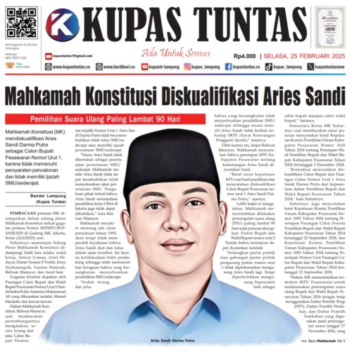 Kupas Tuntas - Surat Kabar Harian Kupas Tuntas Edisi Senin, 02 Desember ... Kupas Tuntas - Surat Kabar Harian Kupas Tuntas Edisi Senin, 02 Desember ...