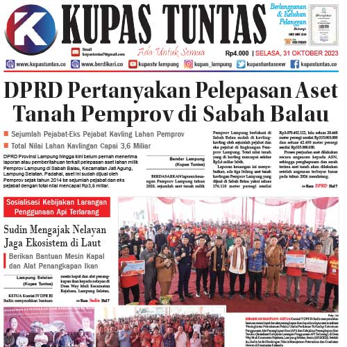 Kupas Tuntas - Surat Kabar Harian Kupas Tuntas Edisi Selasa, 31 Oktober 2023