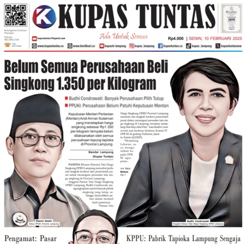 Kupas Tuntas - Surat Kabar Harian Kupas Tuntas Edisi Senin, 10 Februari 2025
