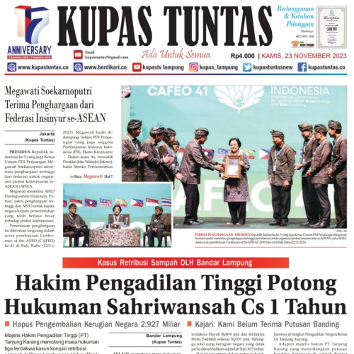 Kupas Tuntas - Kabar Harian Kupas Tuntas Edisi Kamis, 23 November 2023