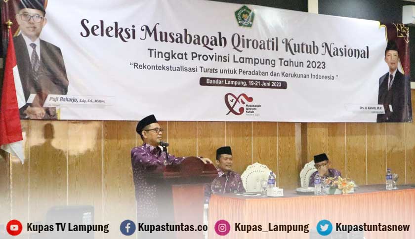 Kupas Tuntas - Kakanwil Puji Raharjo: MQK, Salah Satu Upaya Kemenag ...