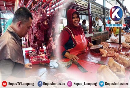 Kupas Tuntas - 2 Pekan Jelang Lebaran, Harga Daging Sapi dan Ayam Mulai Naik di Bandar Lampung