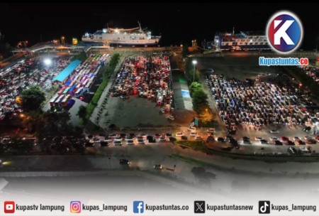 Kupas Tuntas - Arus Balik di Pelabuhan Bakauheni Padat Merayap, Polda Lampung Terapkan Delay System