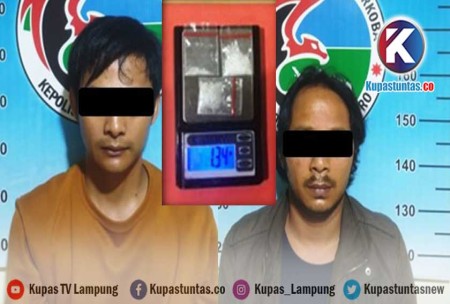 Kupas Tuntas - Bawa Sabu, Dua Pengusaha Asal Lampung Timur Ditangkap di Metro