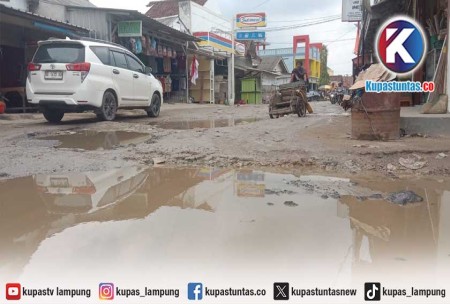 Kupas Tuntas - Bertahun-tahun Jalan Rusak di Labuhan Maringgai Tak Tersentuh Perbaikan, Warga ...