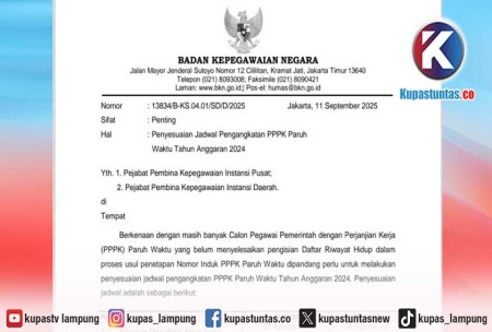 Kupas Tuntas - BKN Perpanjang Jadwal Pengisian DRH PPPK Paruh Waktu ...