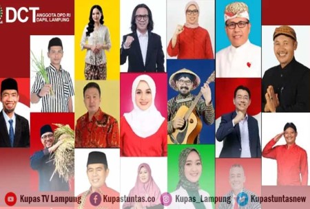 Kupas Tuntas - Empat Petahana DPD RI Dapil Lampung Kembali Terpilih, Jihan Nurlela Raih Suara ...