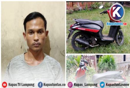 Kupas Tuntas - Gadaikan Motor Rentalan, Mahasiswa Asal Metro Ditangkap