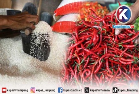 Kupas Tuntas - Harga Sebelas Bahan Pokok di Lampung Mulai Naik Jelang Nataru
