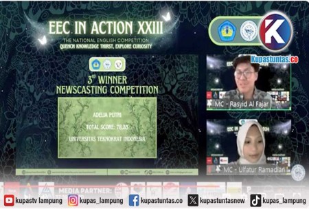 Kupas Tuntas - Mahasiswa Universitas Teknokrat Berjaya di National English Competition EEC in ...