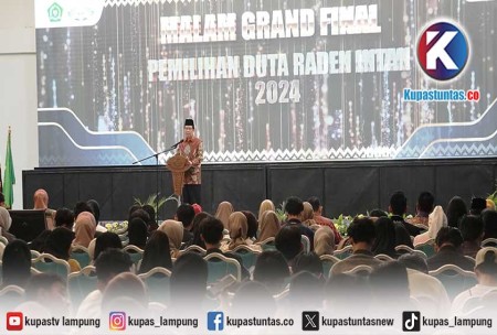 Kupas Tuntas - Malam Grand Final Pemilihan Duta Raden Intan 2024, Rektor UIN RIL Beri Pesan Penting
