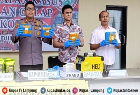 Kupas Tuntas - Polisi Gagalkan Penyeludupan 4 Kg Sabu Asal Malaysia di Pelabuhan Bakauheni
