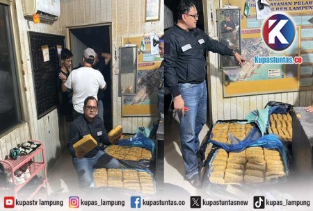 Kupas Tuntas - Polisi Gagalkan Penyelundupan 159 Kilogram Ganja di Pelabuhan Bakauheni, 2 Orang ...