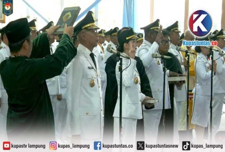 Kupas Tuntas - Resmi Dilantik, Gubernur Lampung Mirza Jadi Perwakilan Islam Saat Sumpah Jabatan