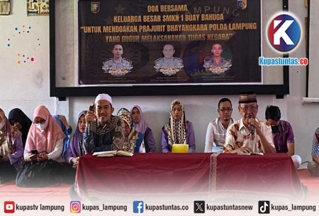 Kupas Tuntas - SMKN 1 Buay Bahuga Way Kanan Gelar Doa Bersama untuk ...