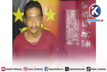 Kupas Tuntas - Tak Kapok Masuk Penjara, Residivis Narkoba di Bandar Lampung Kembali Ditangkap