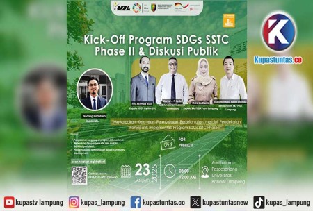 Kupas Tuntas - UBL Gelar Kick Off SDGs SSTC Phase II dan Diskusi Publik
