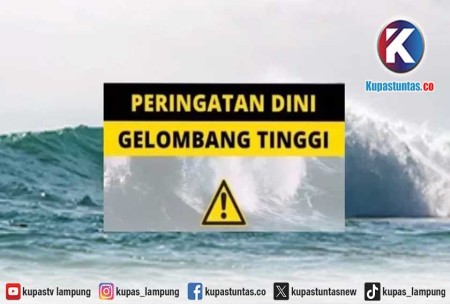 Kupas Tuntas - Waspada! BMKG Keluarkan Peringatan Dini Gelombang Tinggi di Perairan Lampung