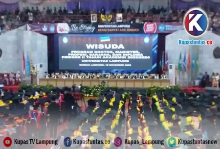 Kupas Tuntas - Wisuda Periode II 2023/2024, Unila Luluskan 995 Mahasiswa