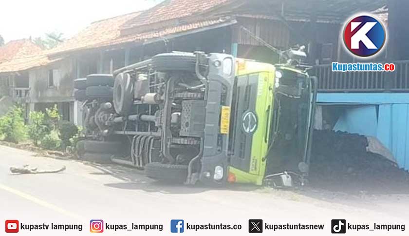 Kupas Tuntas - Mobil Batubara Muatan 40 Ton Terguling dan Hantam Rumah ... Kupas Tuntas - Mobil Batubara Muatan 40 Ton Terguling dan Hantam Rumah ...