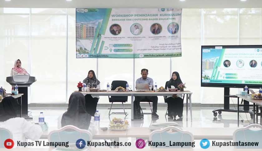 Kupas Tuntas - Prodi Pendidikan Fisika dan PIAUD FTK UIN RIL Selenggarakan Workshop OBE