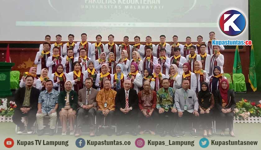Kupas Tuntas - Sebanyak 42 Mahasiswa Universitas Malahayati Diambil Sumpah Dokter Periode ke-68
