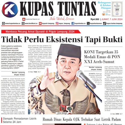 Kupas Tuntas - Surat Kabar Harian Kupas Tuntas Edisi Jumat, 07 Juni 2024