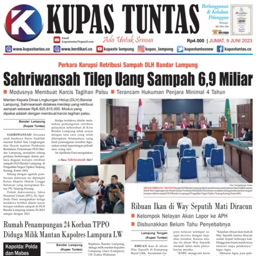 Kupas Tuntas - Surat Kabar Harian Kupas Tuntas Edisi Jumat, 09 Juni 2023