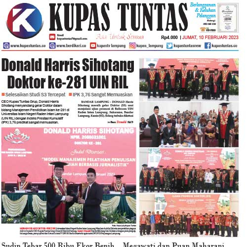 Kupas Tuntas - Surat Kabar Harian Kupas Tuntas Edisi Jumat, 10 Februari 2023
