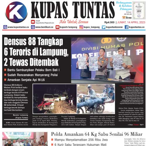 Kupas Tuntas - Surat Kabar Harian Kupas Tuntas Edisi Jumat, 14 April 2023
