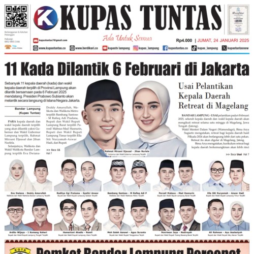 Kupas Tuntas - Surat Kabar Harian Kupas Tuntas Edisi Jumat, 24 Januari 2025