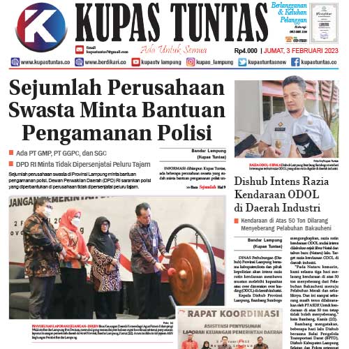 Kupas Tuntas - Surat Kabar Harian Kupas Tuntas Edisi Jumat, 3 Februari 2023 Kupas Tuntas - Surat Kabar Harian Kupas Tuntas Edisi Jumat, 3 Februari 2023