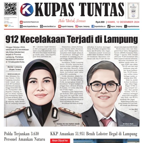 Kupas Tuntas - Surat Kabar Harian Kupas Tuntas Edisi Kamis, 12 Desember 2024
