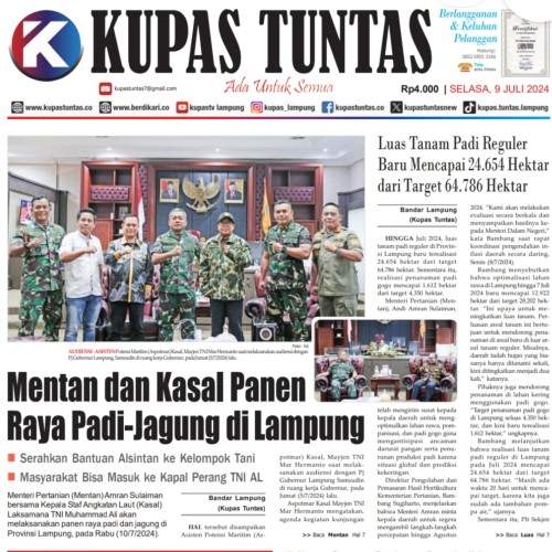 Kupas Tuntas - Surat Kabar Harian Kupas Tuntas Edisi Selasa, 09 Juli 2024