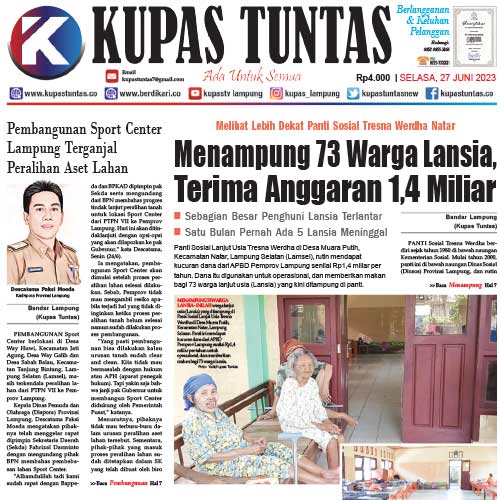 Kupas Tuntas - Surat Kabar Harian Kupas Tuntas Edisi Selasa, 27 Juni 2023