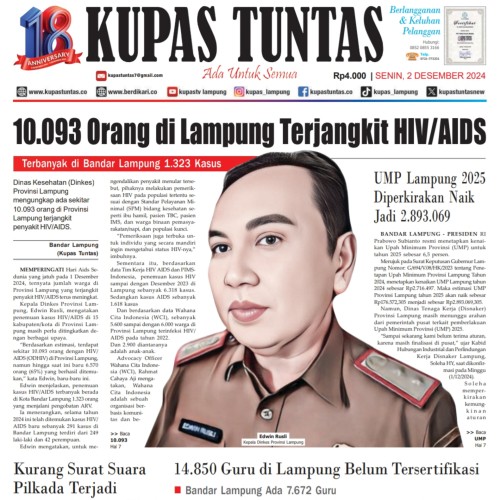 Kupas Tuntas - Surat Kabar Harian Kupas Tuntas Edisi Senin, 02 Desember 2024