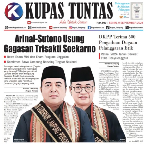 Kupas Tuntas - Surat Kabar Harian Kupas Tuntas Edisi Senin, 09 ...